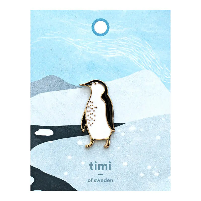 Enamel Pin Penguin - Timi of Sweden